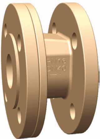 FLANGED CHECK VALVE / TERMO - Gedik Termo Valve
