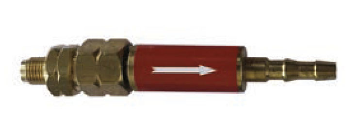 FLASHBACK ARRESTOR FOR PRESSURE REGULATOR PROPANE / GEKAMAC - Gedik Welding